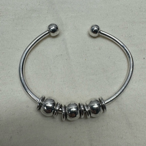 Vintage | Jewelry | Vintage Mexico 925 Sterling Ball Cuff Bracelet | Poshmark